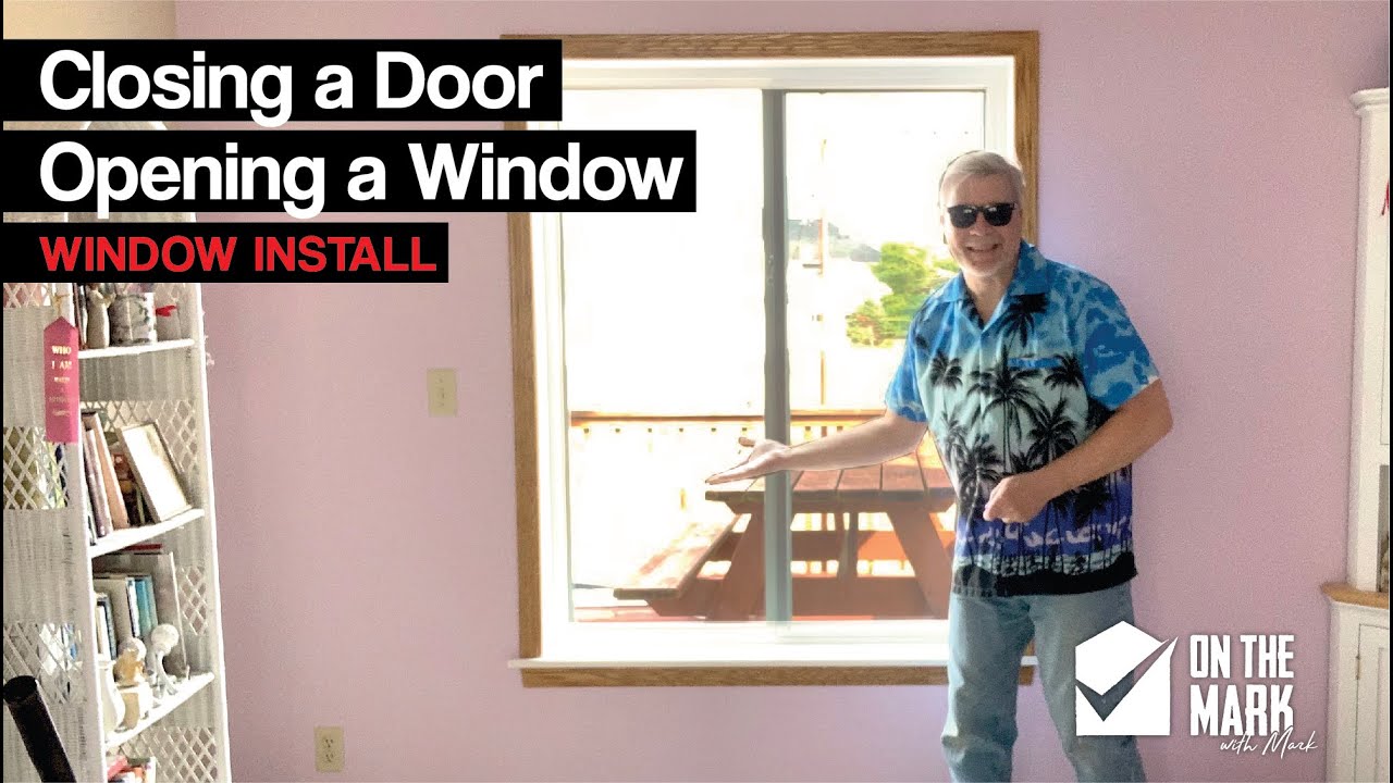 Window Installation | On the Mark with Mark - YouTube