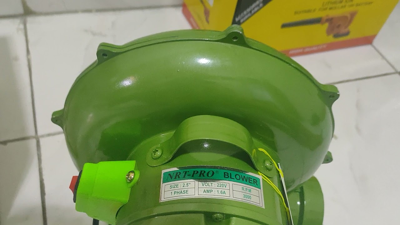 UNBOXING !! mesin blower angin - alat tiup angin listrik 2.5 inchi merk ...