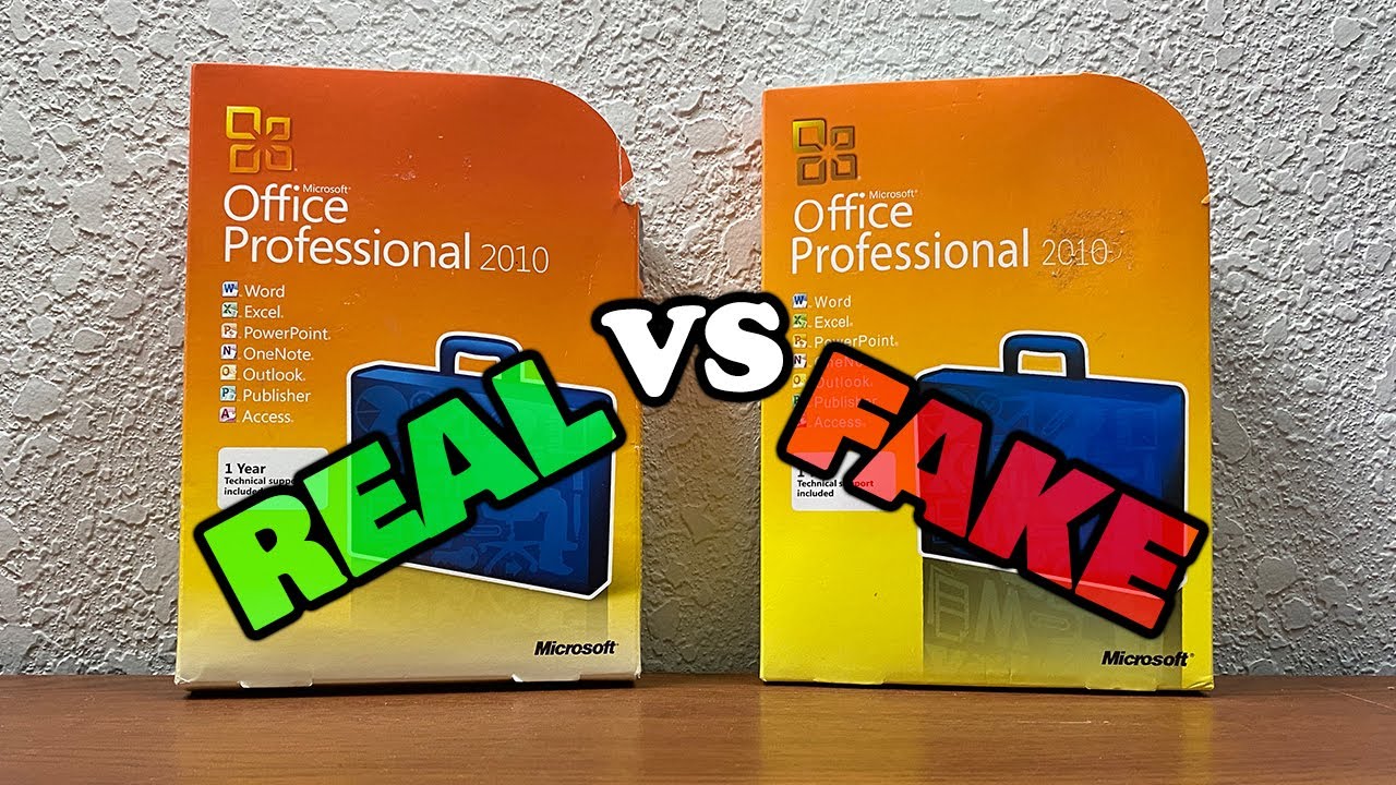 The Bootleg Office Saga Finale - Comparing To A Real Copy + Product Key ...