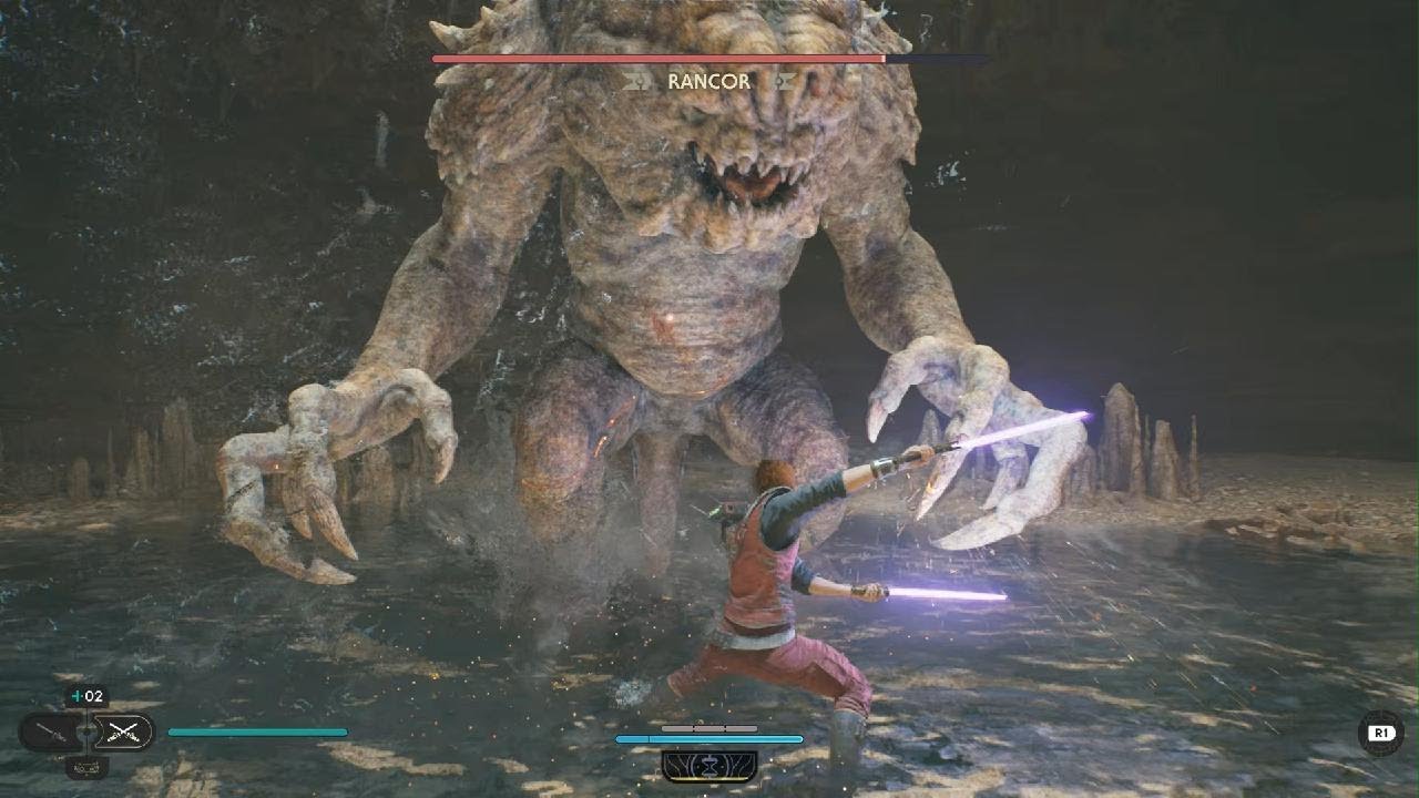 STAR WARS Jedi: Survivor - Rancor [Jedi Master] - YouTube