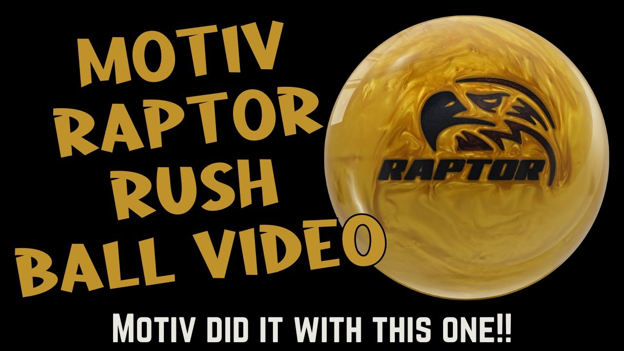 Motiv Raptor Rush Bowling Ball Video | Strong Pearl WOW - YouTube