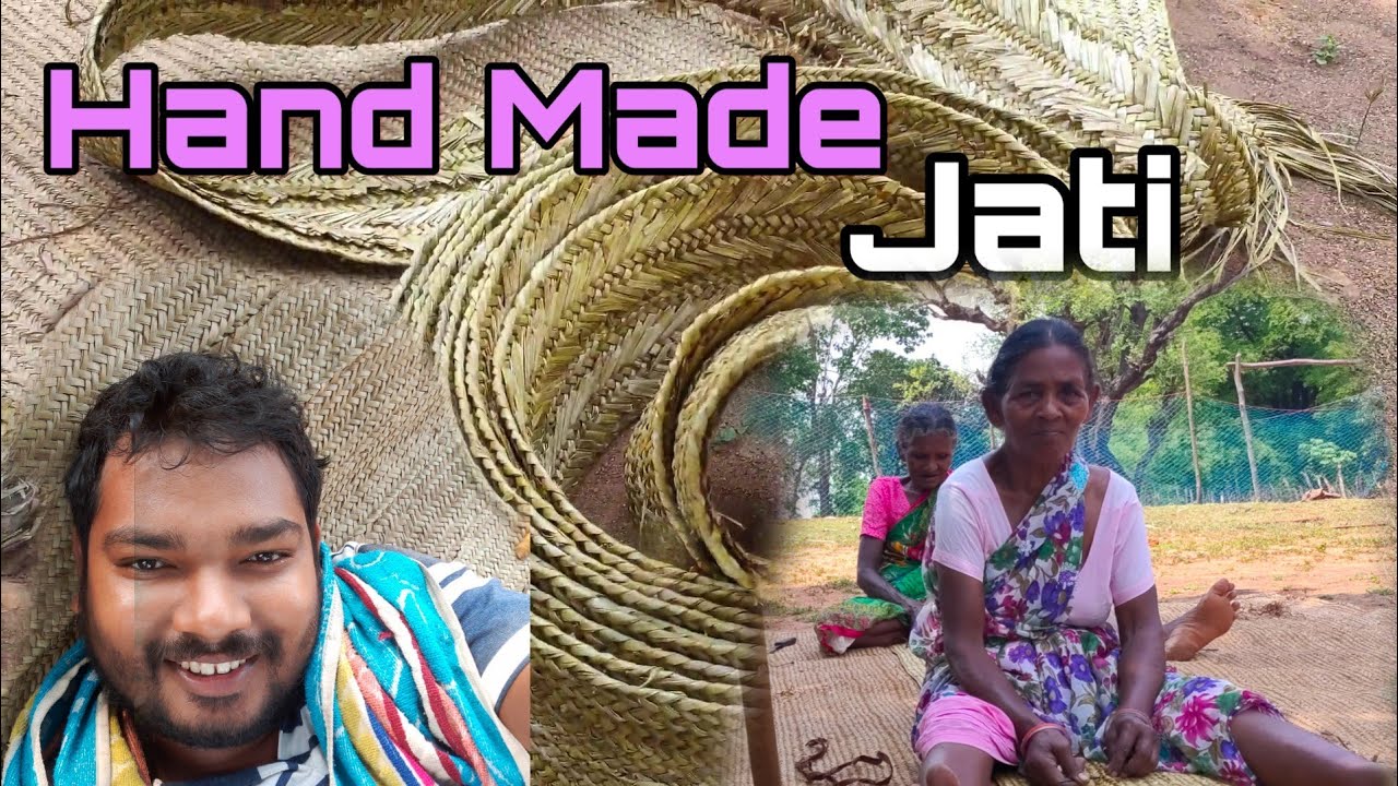 How to make jati ।। hand made।। #Jati Bai ।। Mundari language Talking ...