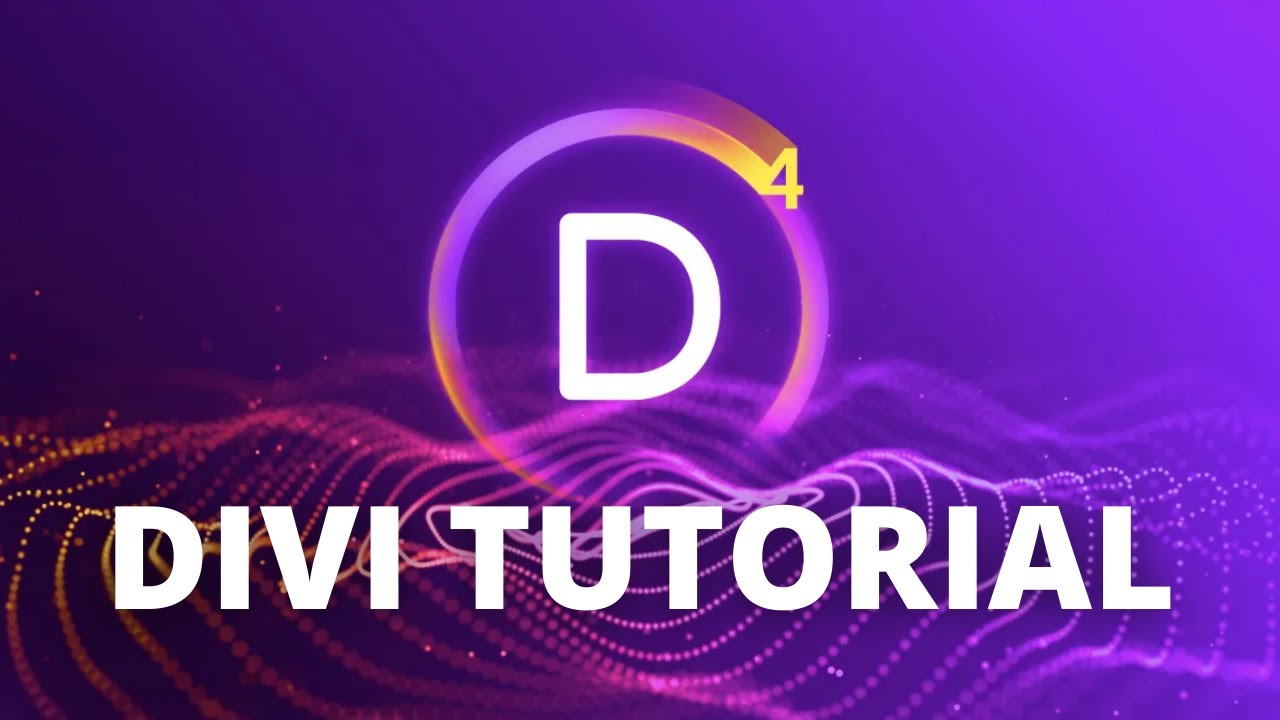 DIVI TUTORIAL VOOR BEGINNERS | 👉Gratis DIVI Thema Cursus - Maak zelf WordPress Website ...