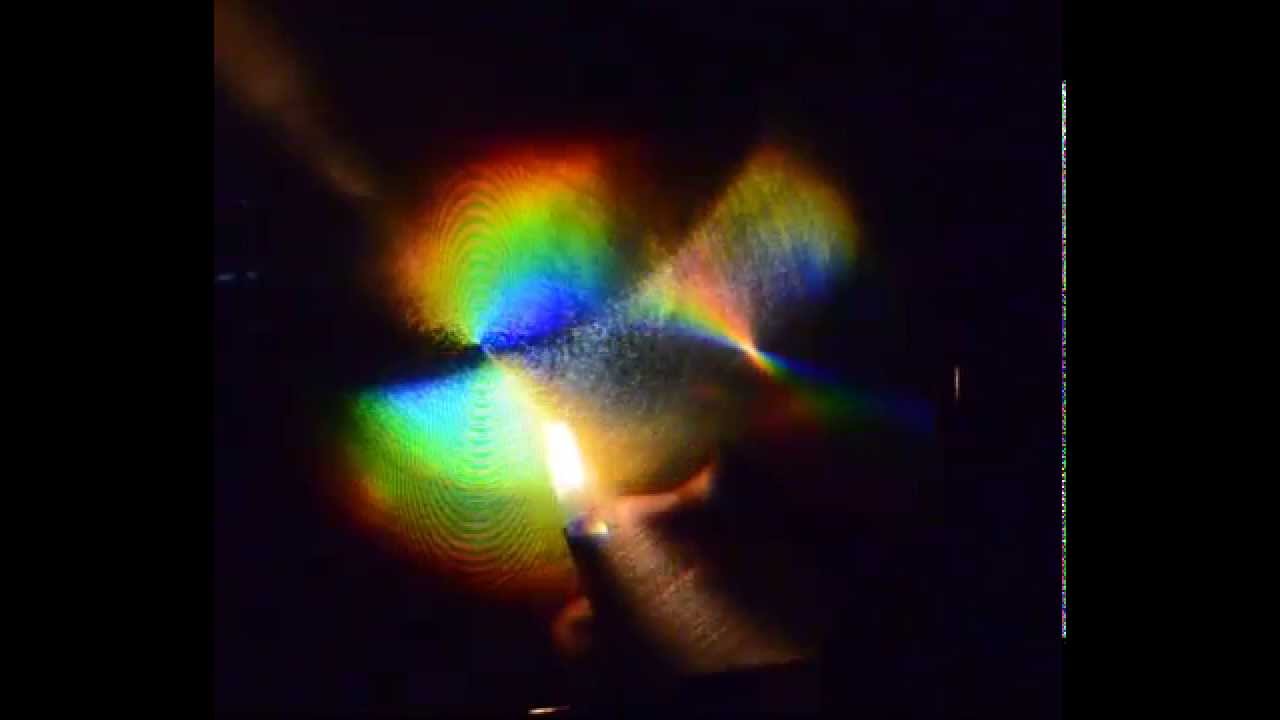 Flow Studies using custom Schlieren Setup - Lighter test (gas and flame ...
