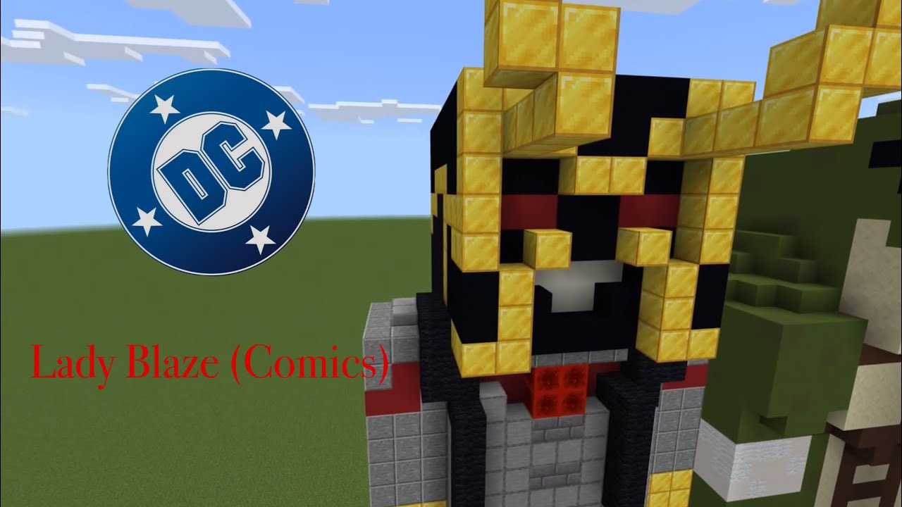 Minecraft Lady Blaze (Comics) Statue Tutorial - YouTube