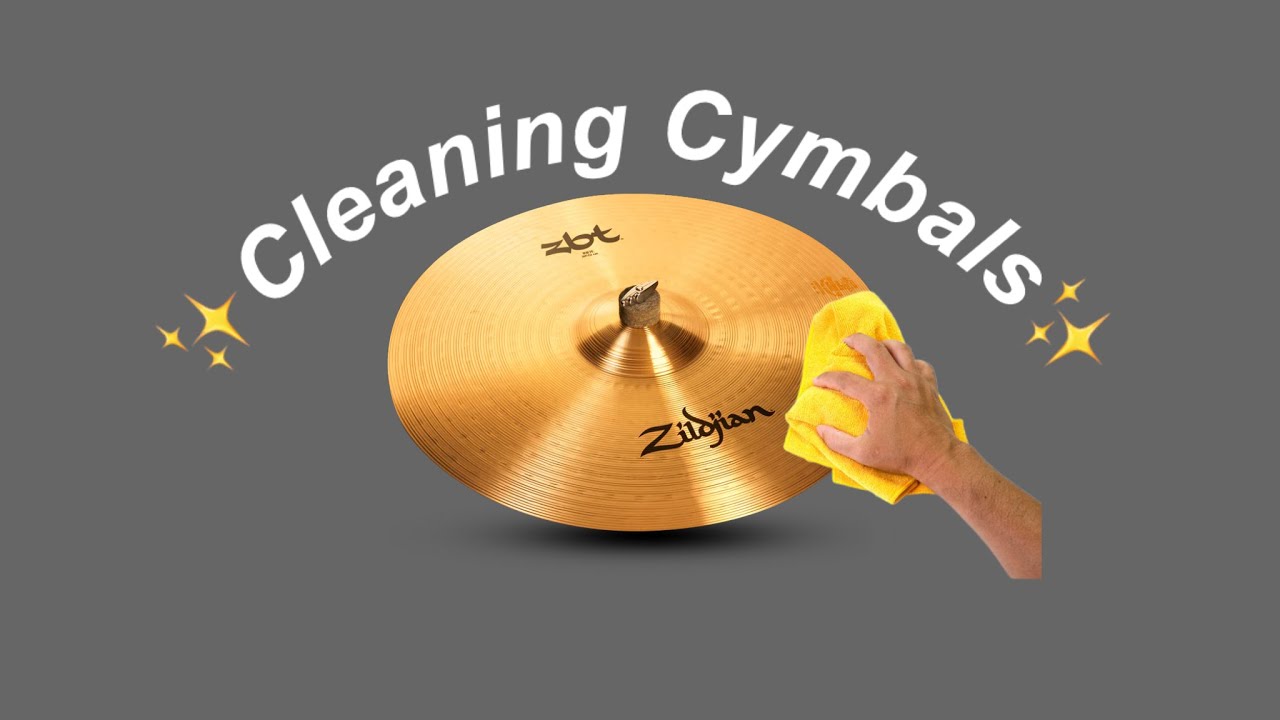 HOW TO CLEAN YOUR CYMBALS (make them look pretty) - YouTube