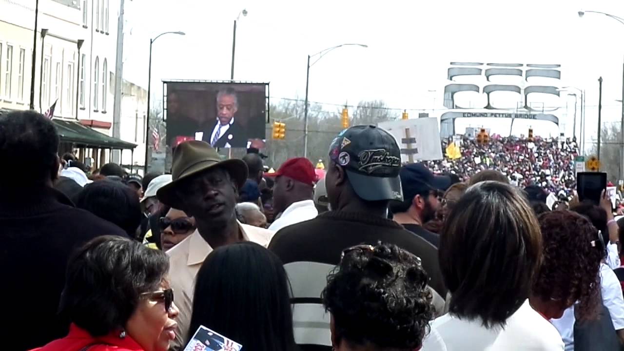 50th Anniversary of Selma Bridge Crossing - YouTube