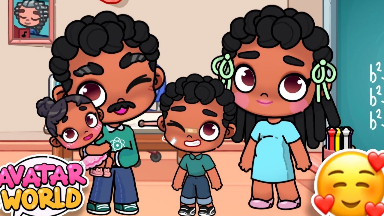 TEACHER HAS FAMILY!?🥰Avatar World Characters With Couples💖Avatar World ...