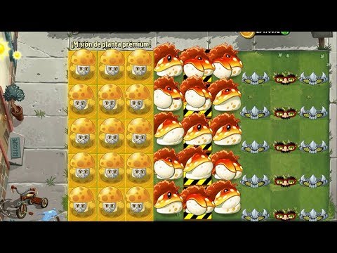 Plants Vs Zombies 2 Misión Solar De Hongo - YouTube