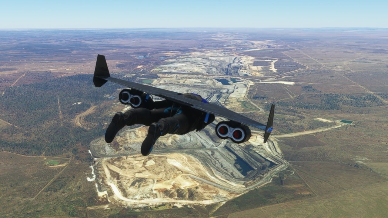 Dysart Queensland by Jet Pack - MSFS JW1 JETPACK - YouTube