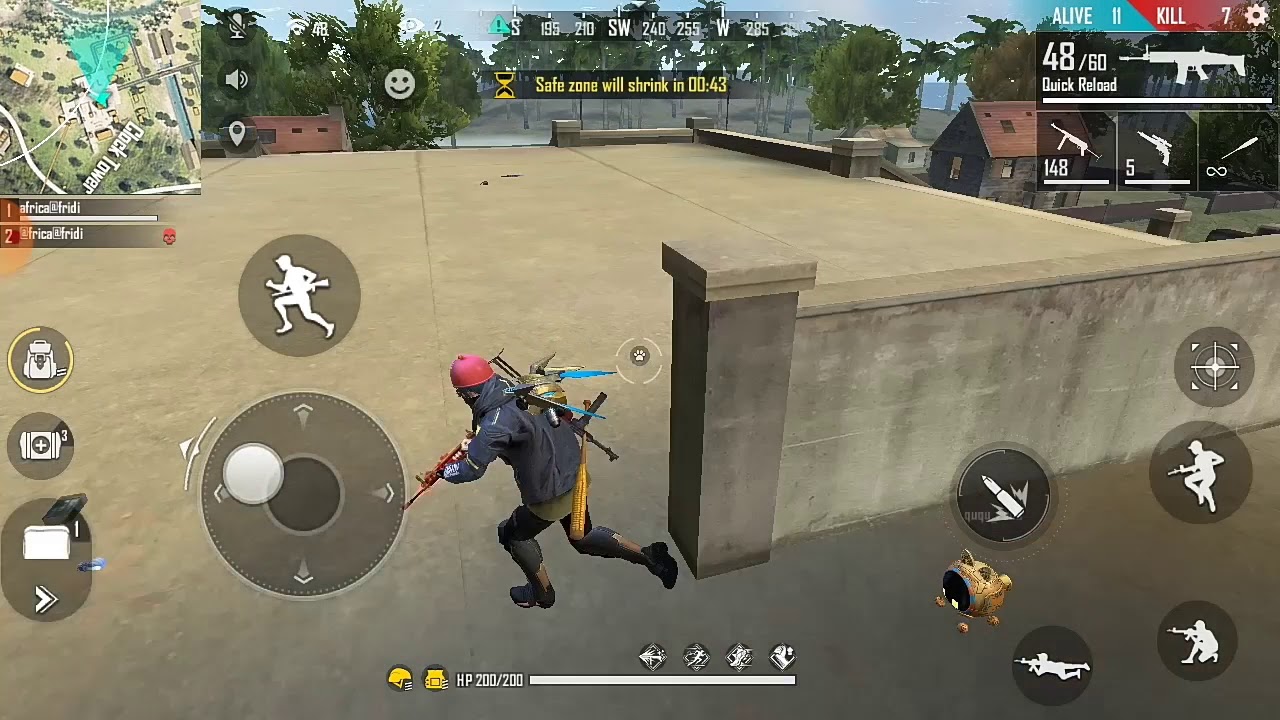 Free fire classic gameplay match with June elite pass box (M.S.A GAMING ...