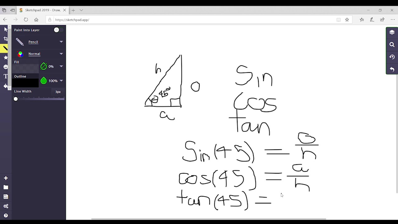 Trigonometry on a Cartesian Plane - YouTube