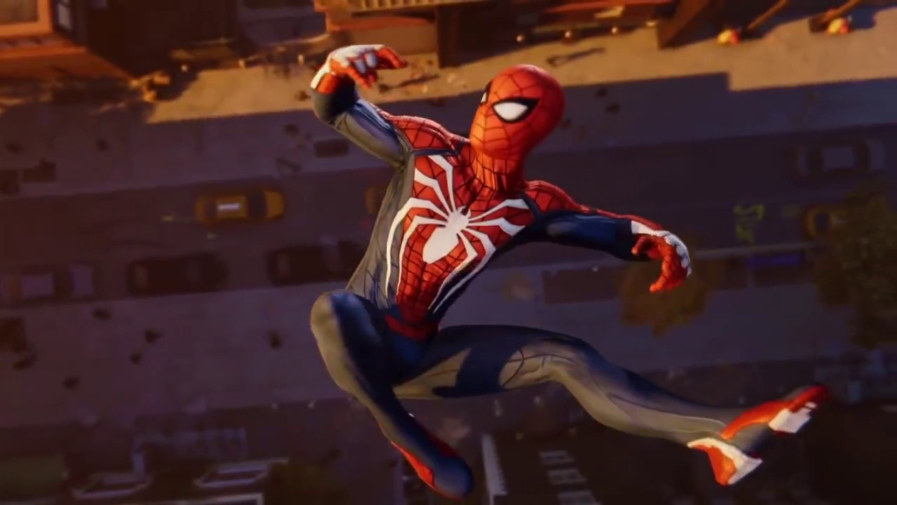SPIDER-MAN , BALANCEANDOSE EN TODO LO ALTO!! - YouTube