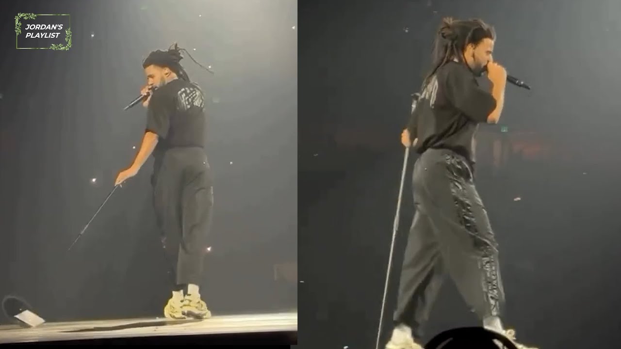 J. Cole Goes Off on Fan During Live Performance For Throwing Demo CD On ...