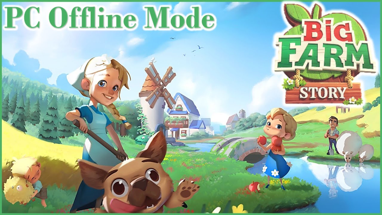 Big Farm Story PC Game `| Offline Mode `| A Short Tutorial on Windows ...