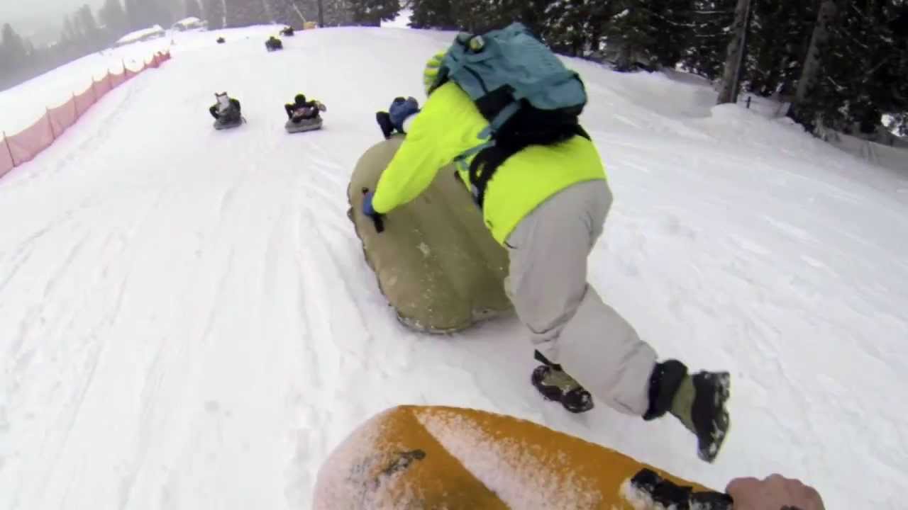 Airboarding in South Tyrol - YouTube