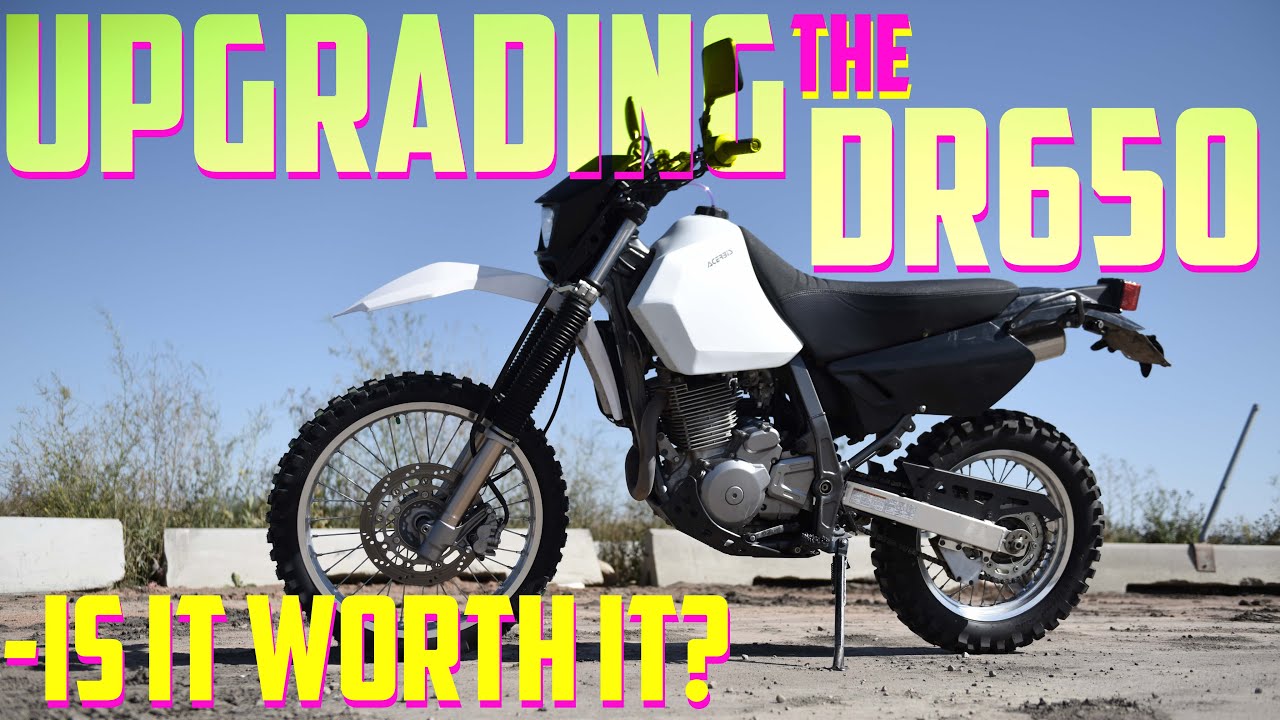 Dr650 UPGRADES - Are they worth it? - YouTube