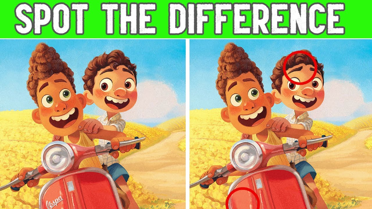 Spot the Difference Quiz 👀🤔💡& More! - YouTube