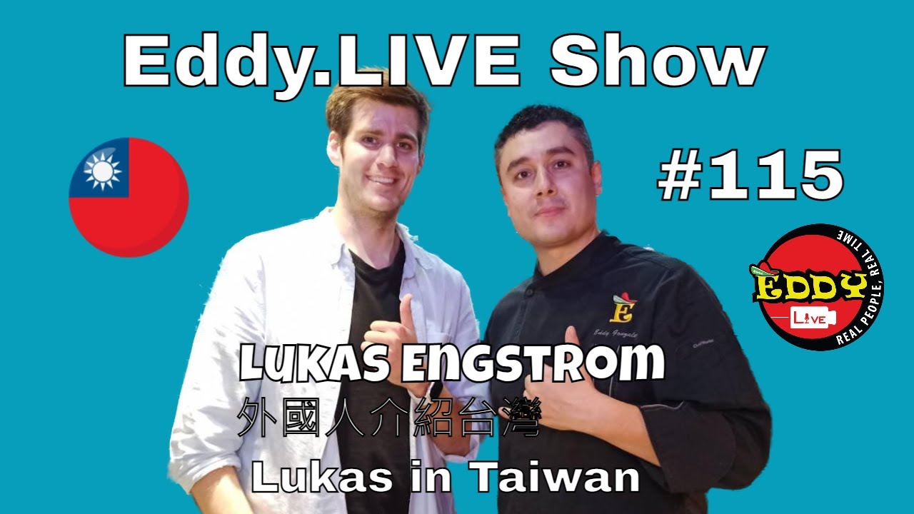 Eddy.LIVE Show ep. 115, Lukas Engstrom, Content Creator # ...
