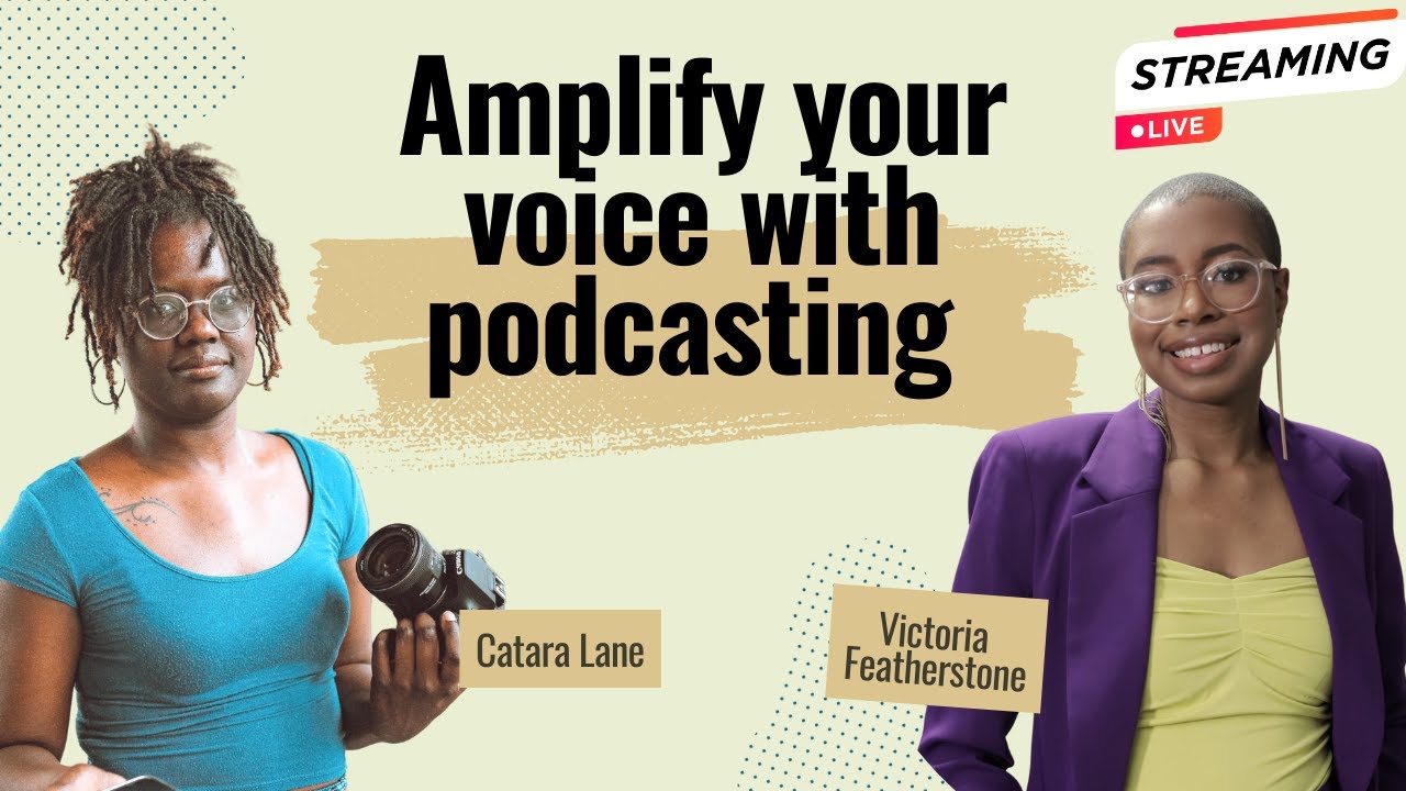 How to start and grow your podcast with Victoria Featherstone - YouTube