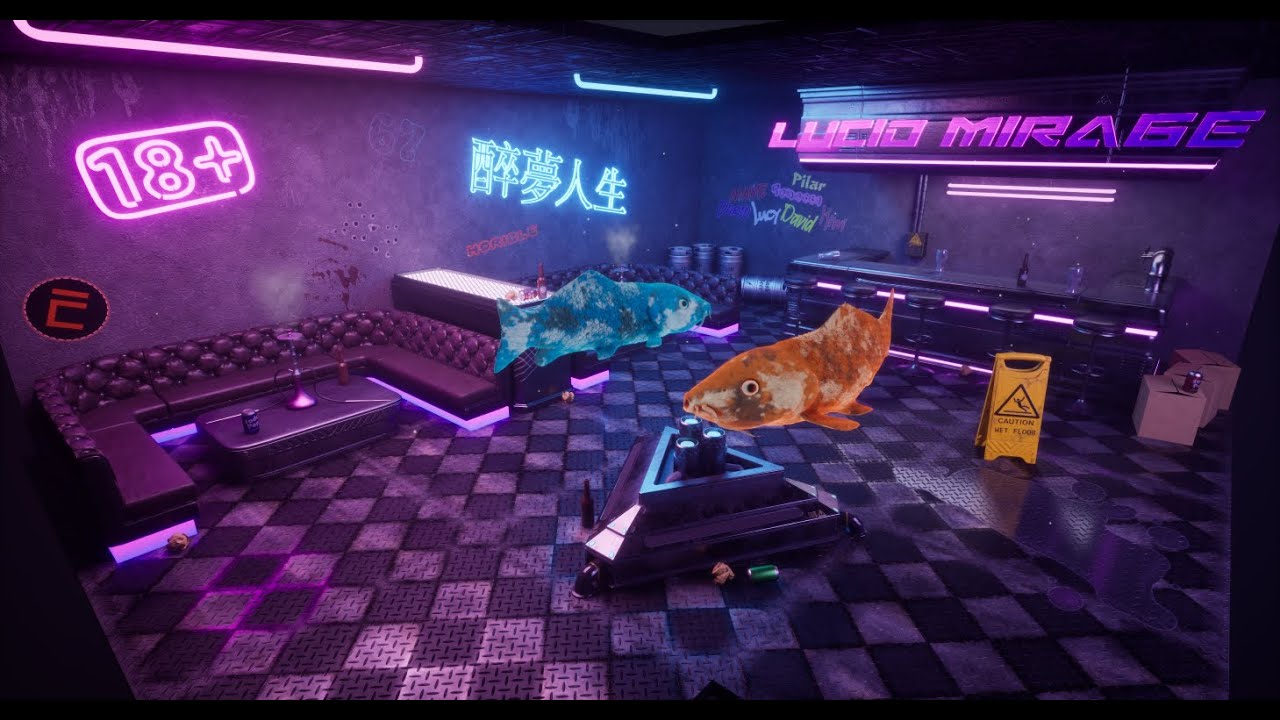 Cyberpunk Diorama - Lucid Mirage - YouTube
