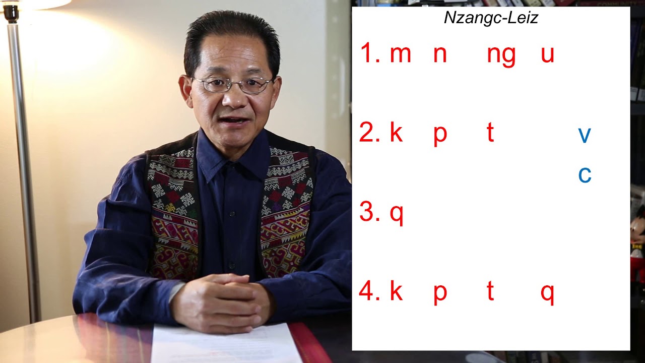 Iu Mien - Da'luoqc Ginc (Lesson 6): Grammar Rules - YouTube