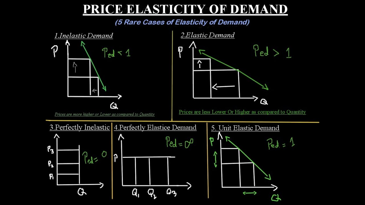 Elasticity of Demand / Micro Economics - YouTube