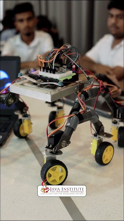 Team "Inline" has successfully developed a Robot Waiter using Arduino technology! - YouTube