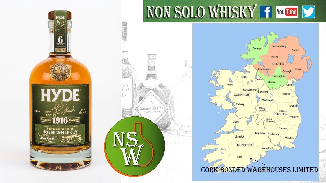 Hyde (IB) Single grain irish whiskey 46% - YouTube