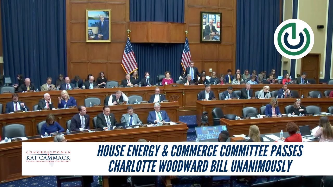 House Energy & Commerce Committee Passes Charlotte Woodward Bill ...