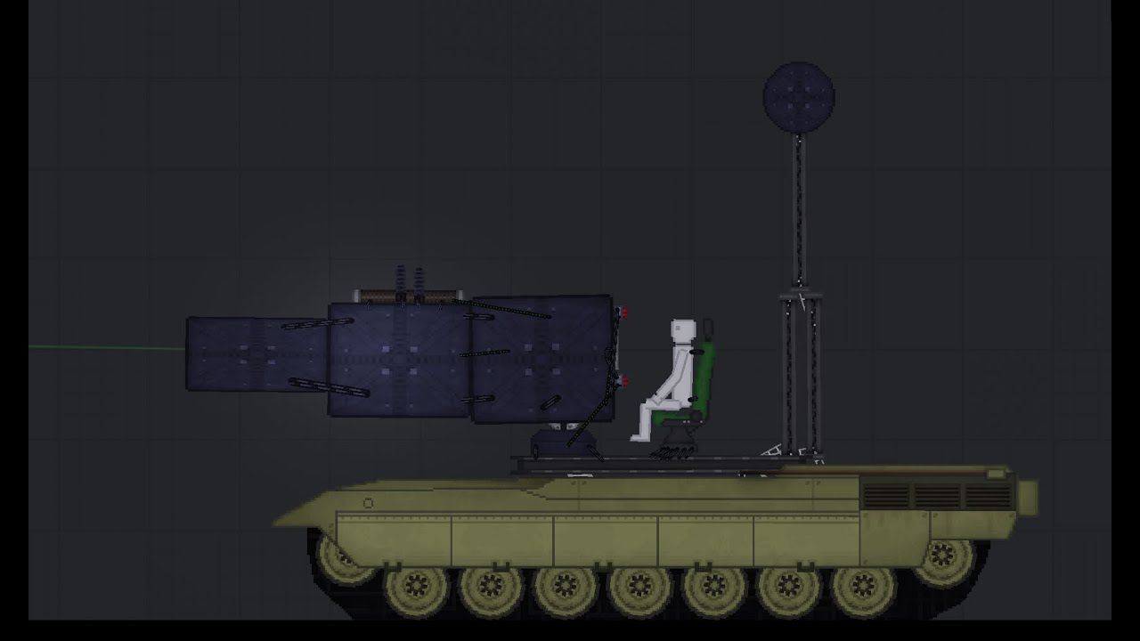 "Ultimate Laser Tank" (People Playground) - YouTube