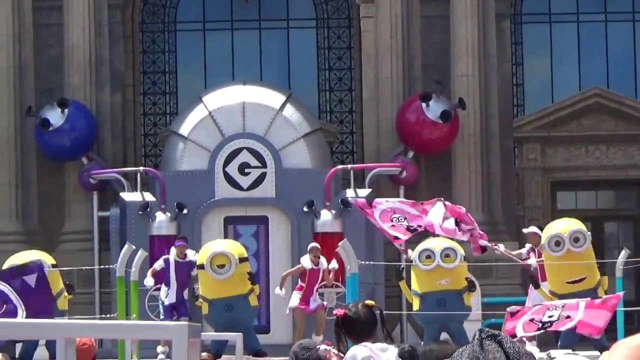 USJ Minions Snow Fight 7/1 11:20 - YouTube