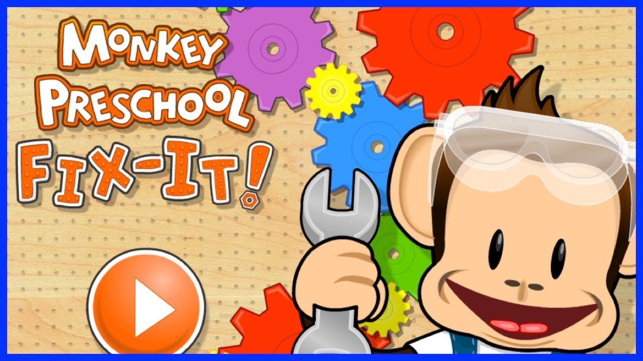 Monkey Preschool Fix-It Gameplay Compilation - YouTube