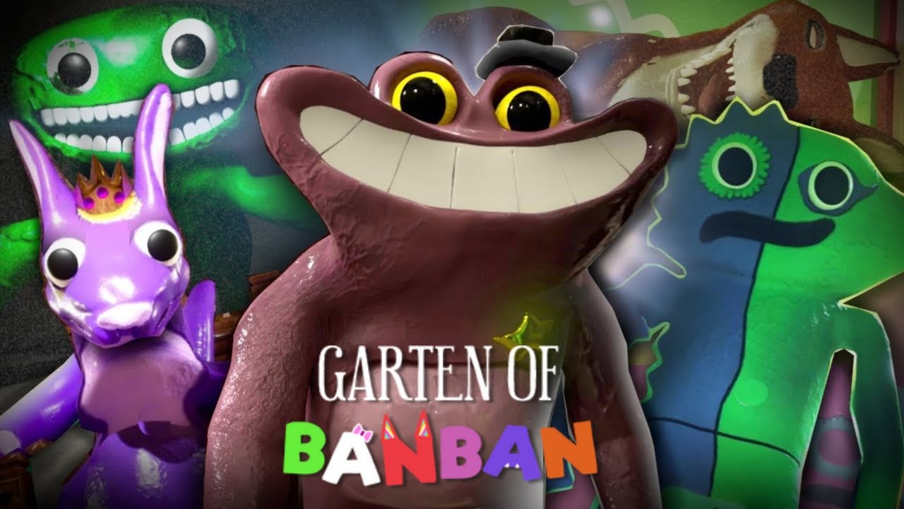 garten of ban ban 4 full game play - YouTube