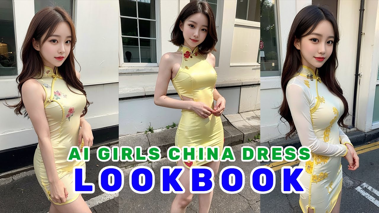 Ai Girls China Dress Ai Art Lookbook Youtube