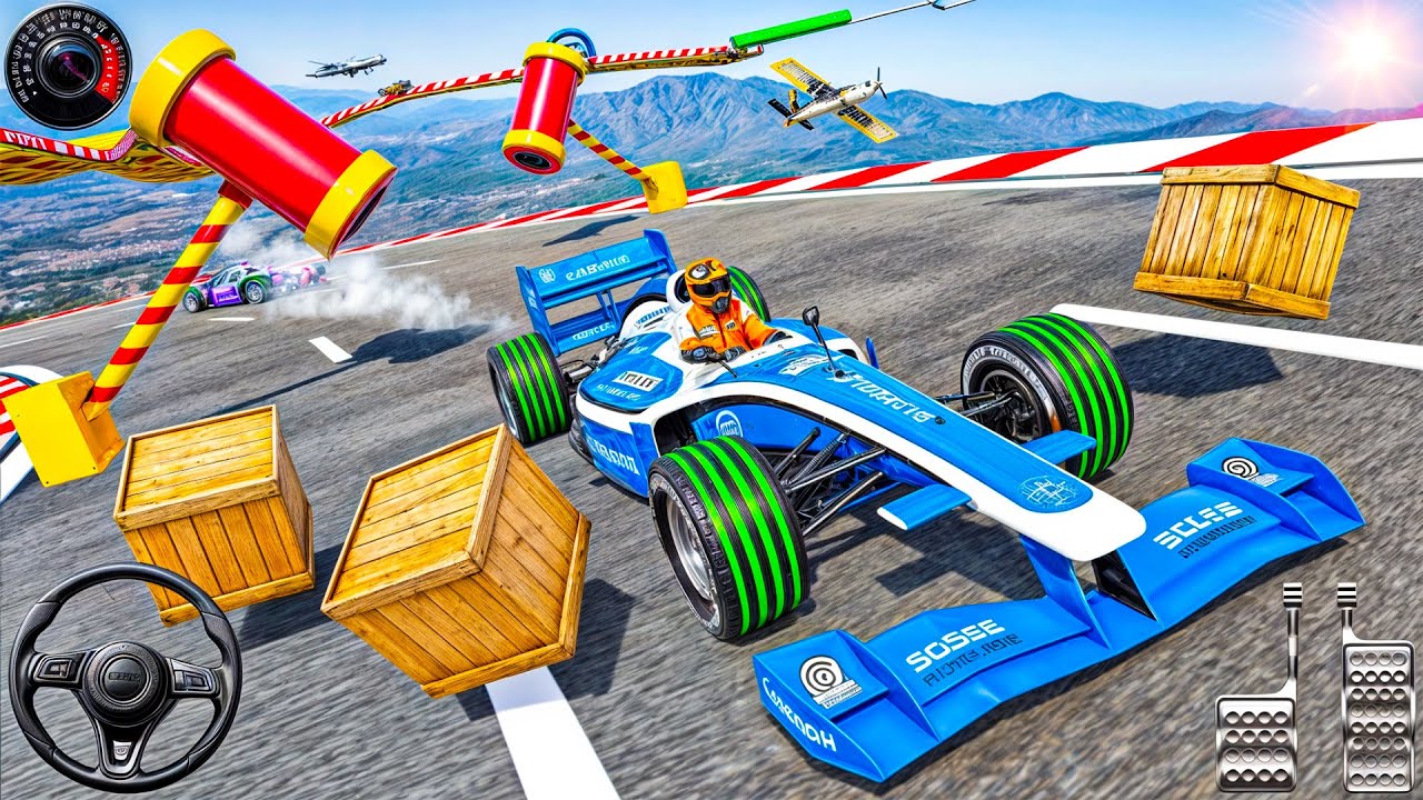 Formula car racing simulator 2025: Mega Car Racing simulator | car game ...