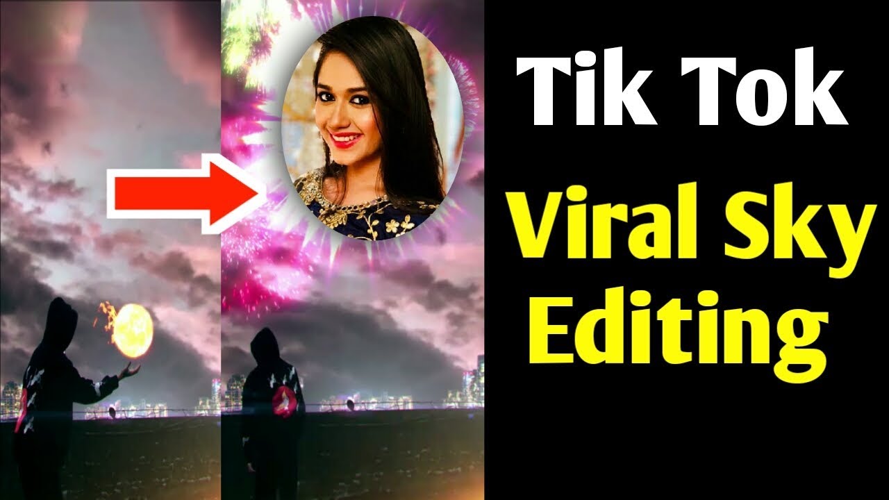tiktok sky vala editing kaise kare | How to make tik tok sky editing ...