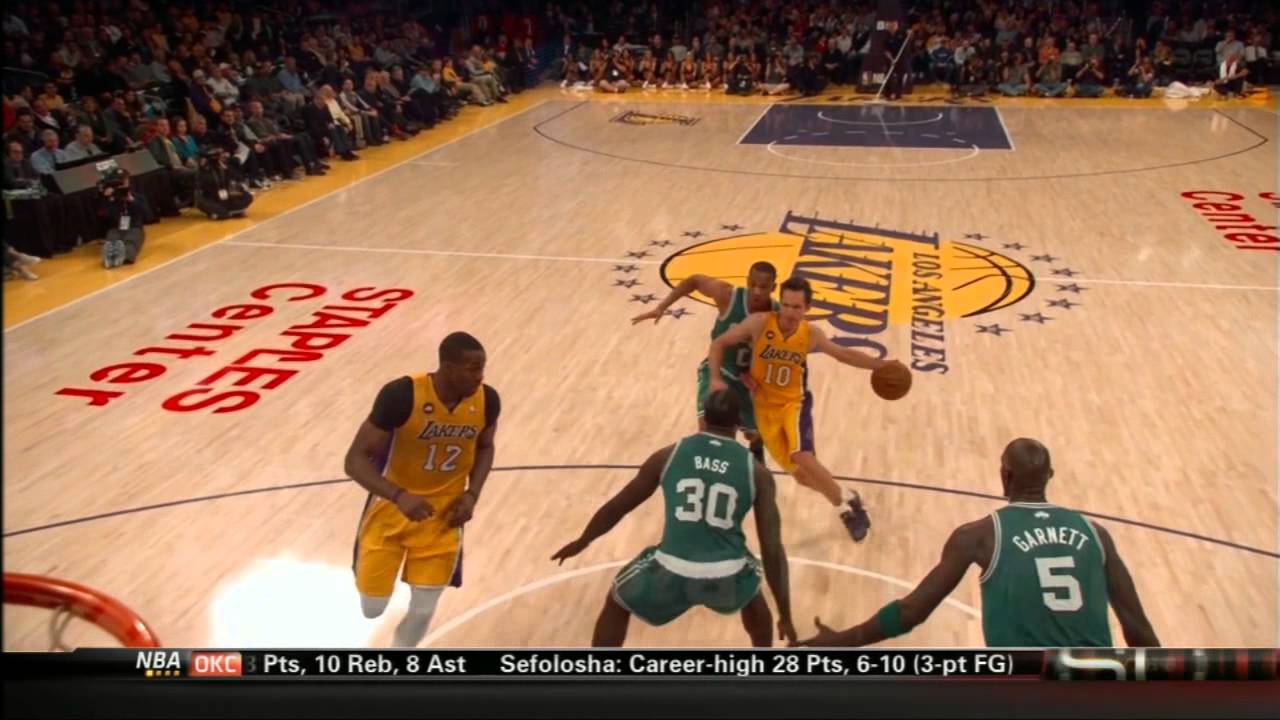 Steve Nash Passes Magic Johnson in Career Assists - YouTube