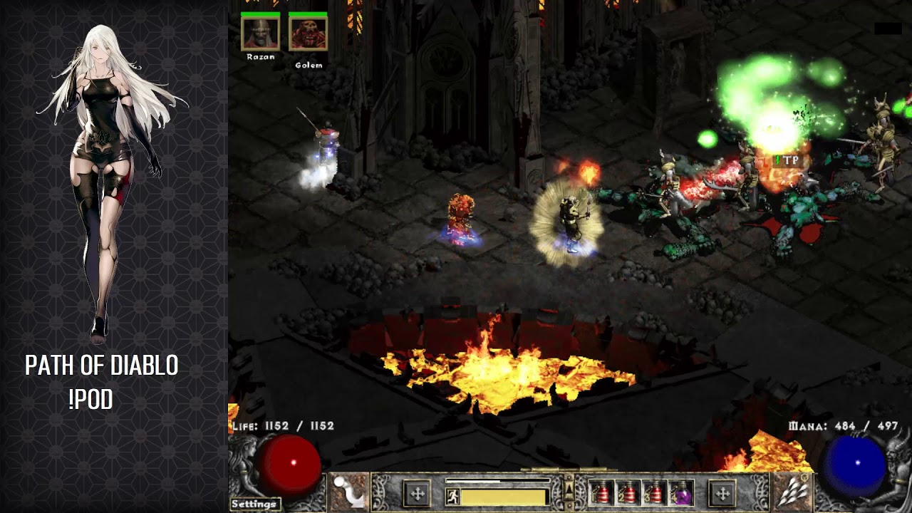 [Diablo II] Path of Diablo - CS run - YouTube