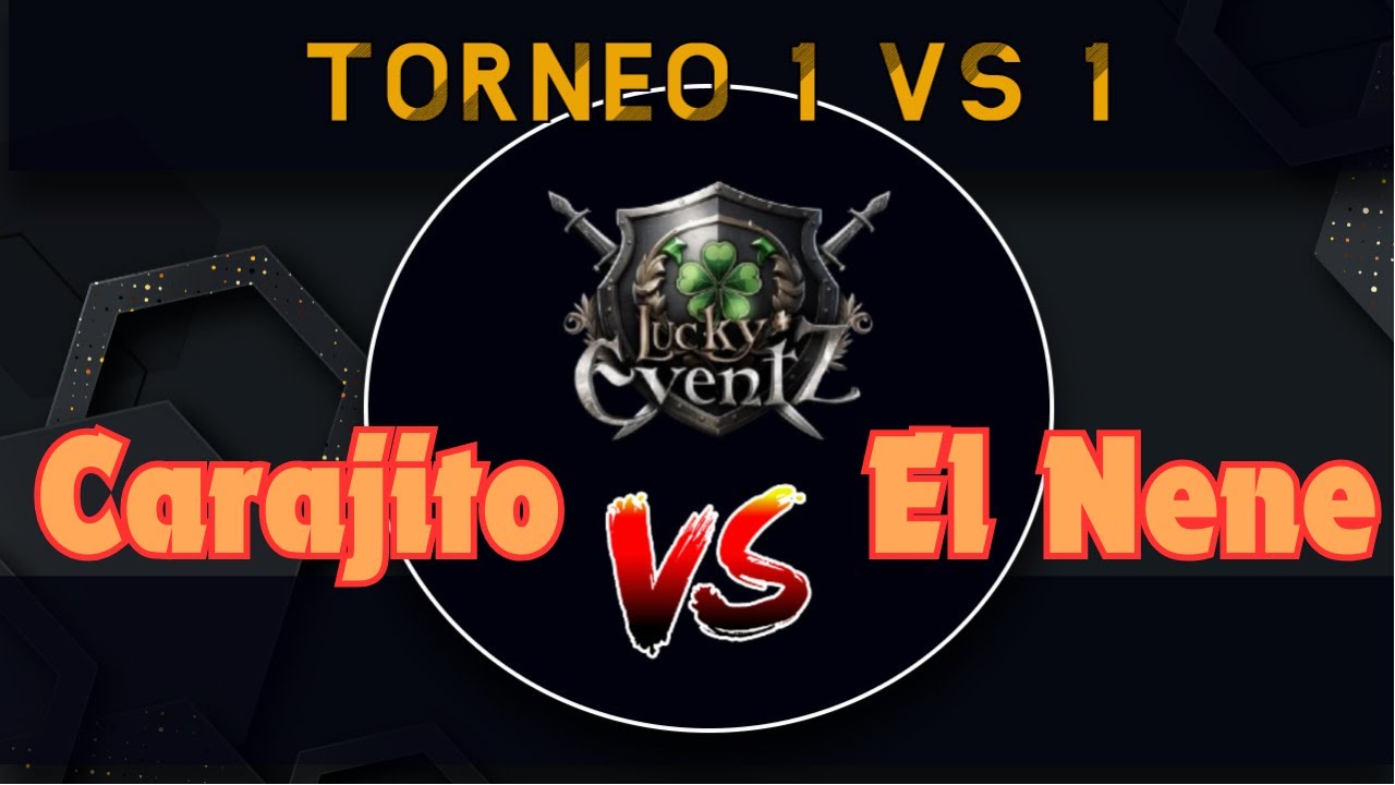 CARAJITO VS EL NENE |TORNEO 1 V 1 @LuckyEventZ | GRAN FINAL | Tibia ...