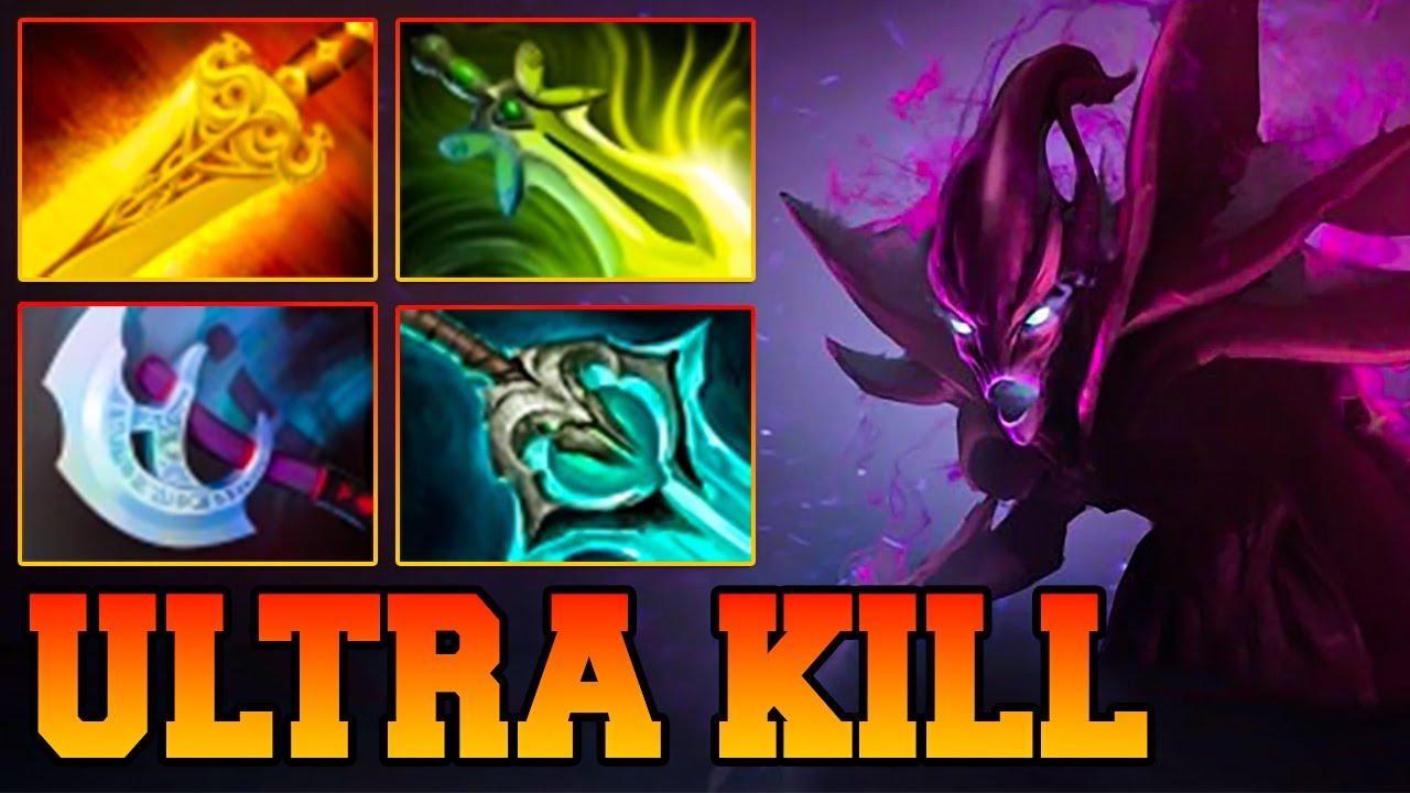 23 Kills + Ultra Kills Spectre Dota 2 !! Spectre Dota 2 Safelane 7.35 ...