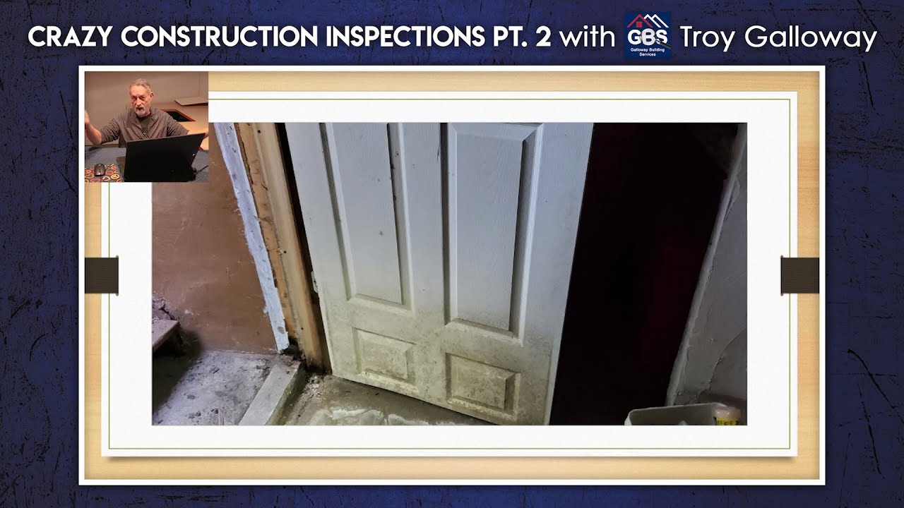 Crazy Inspection Stories Part 2 - 10.24.2022 - Galloway Building Services - YouTube