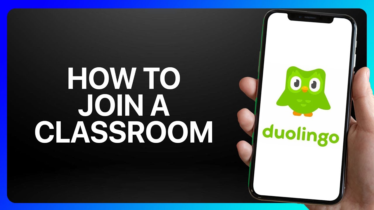 How To Join A Duolingo Classroom Tutorial - YouTube