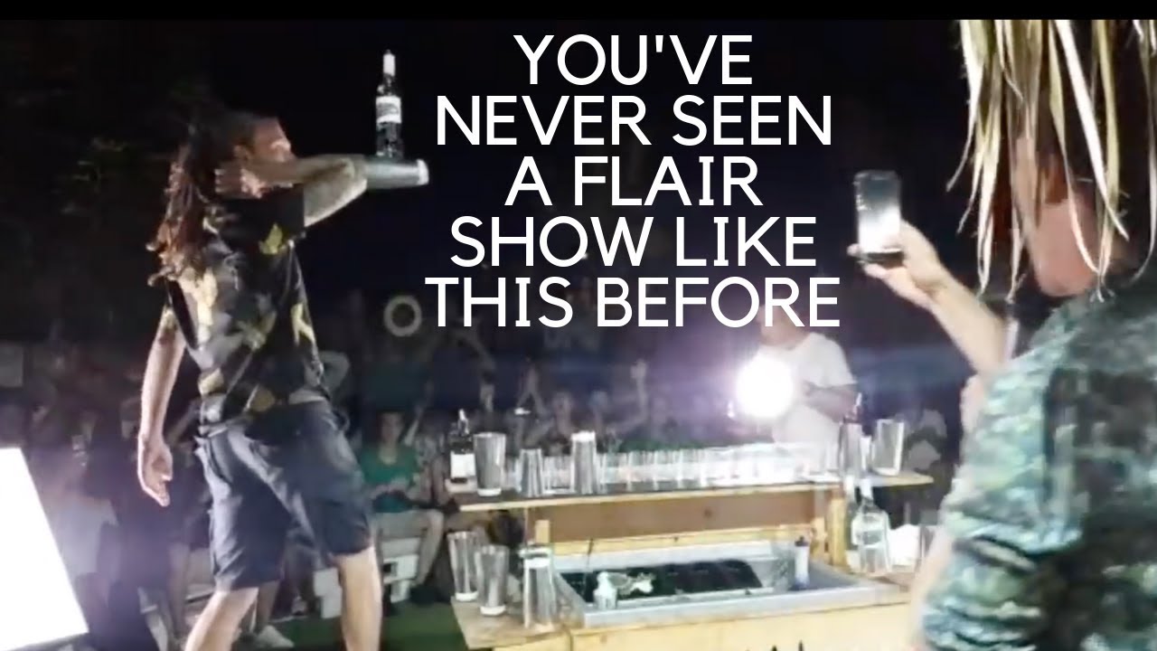 3 World Champion Flair Bartender Show - YouTube