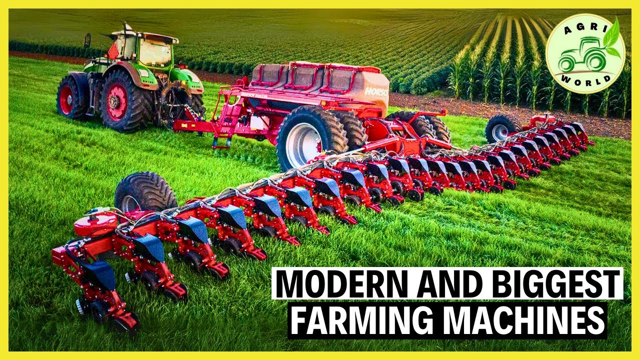 Modern And Biggest Farming Machines That Are At Another Level - YouTube