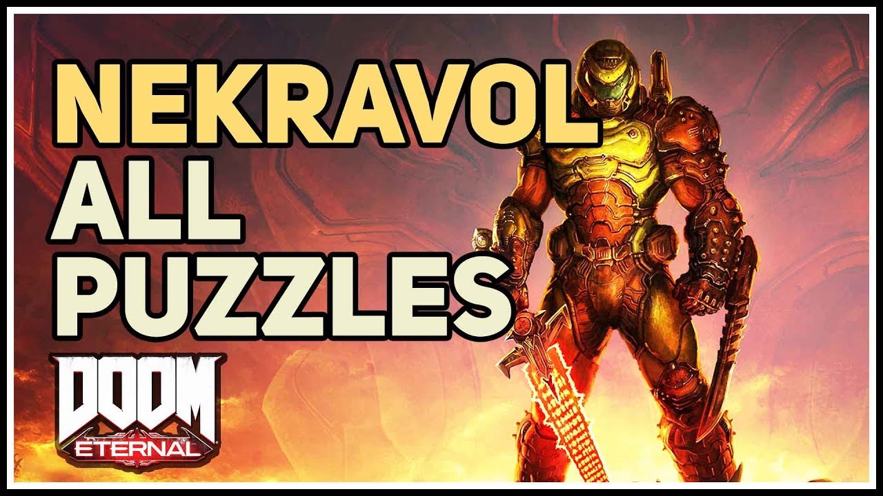 All Nekravol Puzzles Doom Eternal - YouTube