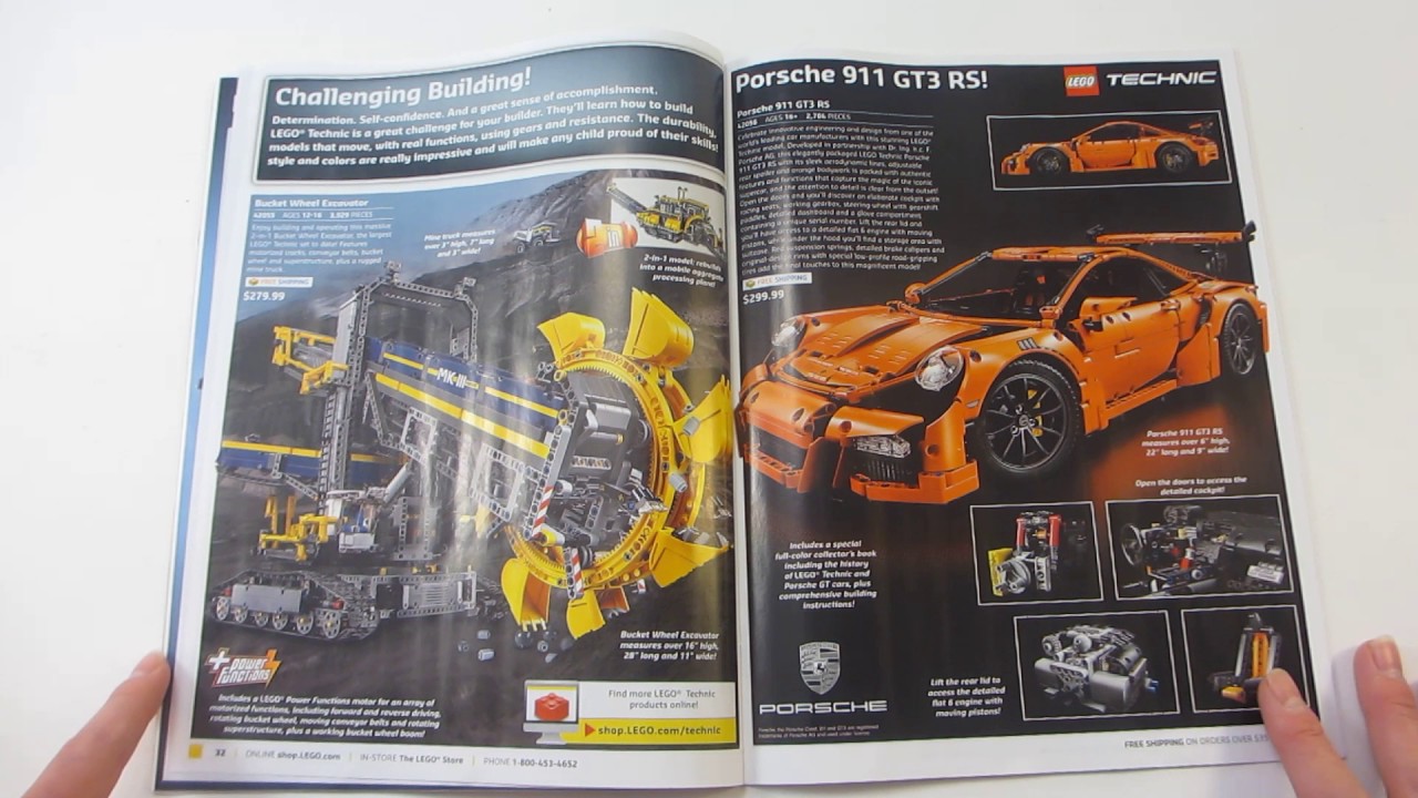 A Look At The New January 2017 Lego Catalog - YouTube