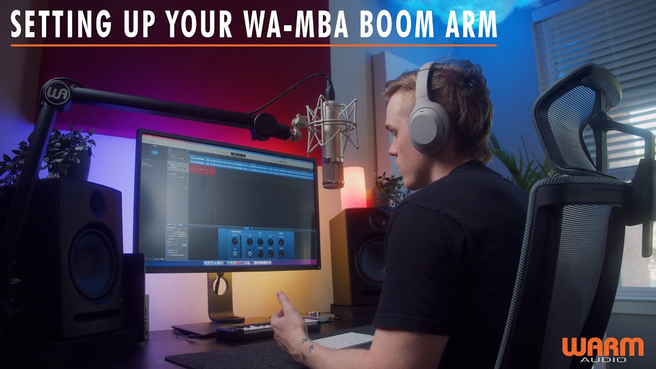 Setting Up Your WA-MBA Boom Arm | Warm Audio - YouTube