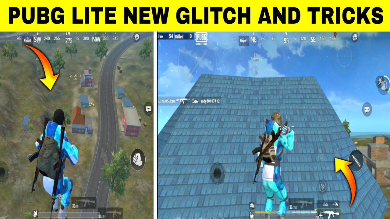 Pubg Lite Cool Flying Trick | Pubg Lite New Glitch | Pubg Lite New ...