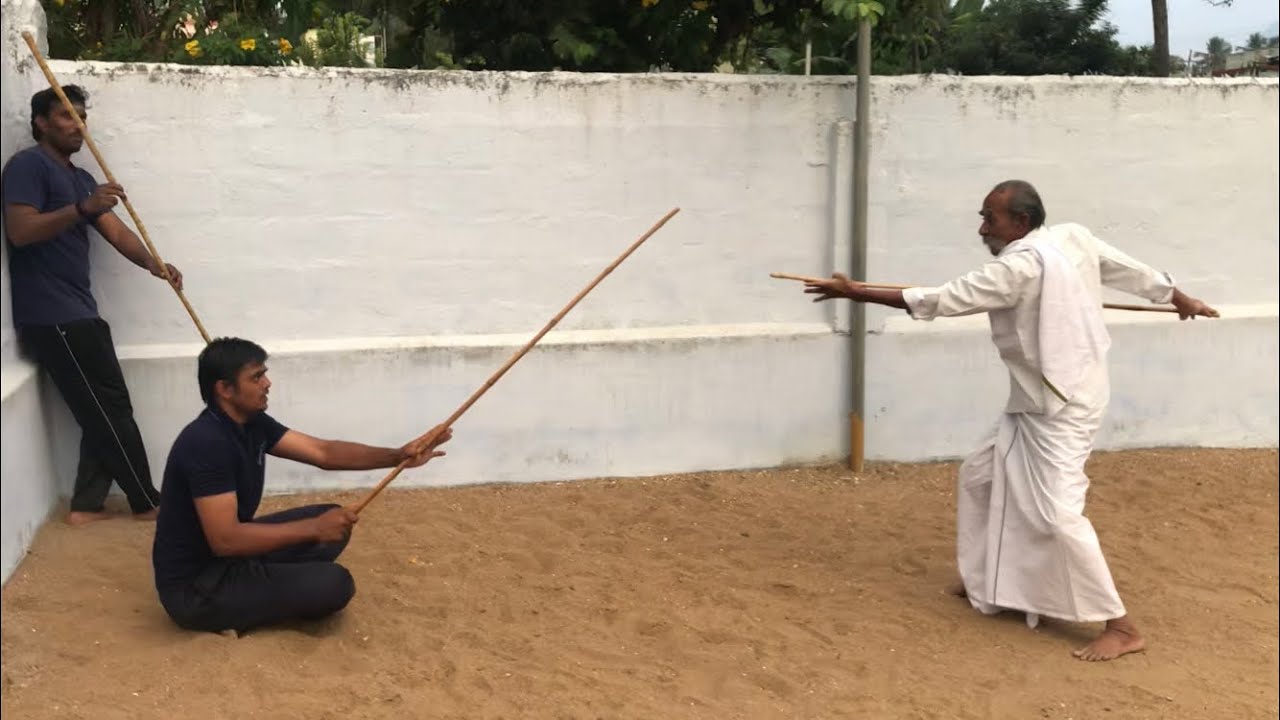 SILAMBAM | demonstration and fight by Master - YouTube